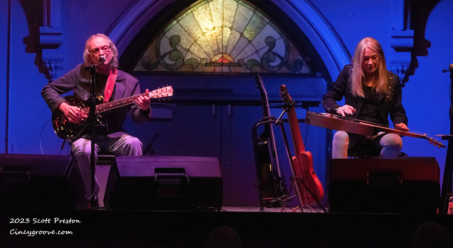 Sonny Landreth and Cindy Cashdollar, 3/30/23, Southgate House Revival ...
