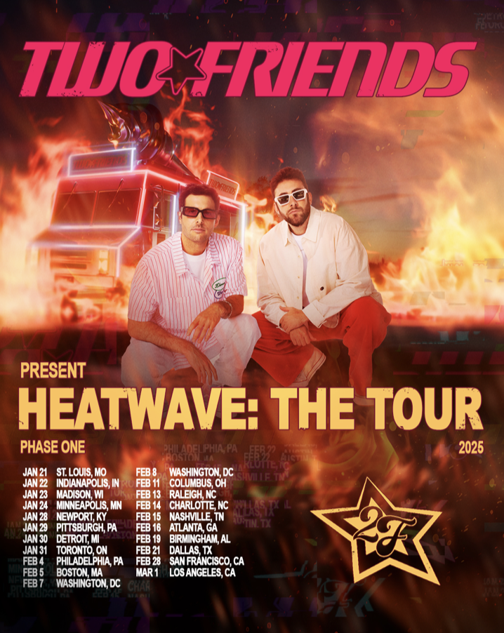 Two Friends Announce 2025 North American Tour – 1/28/25 At MegaCorp ...